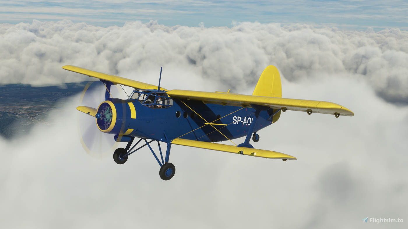[SP-AOU] incl. Polish Cockpit ATS / Asobo AN-2 for Microsoft Flight ...