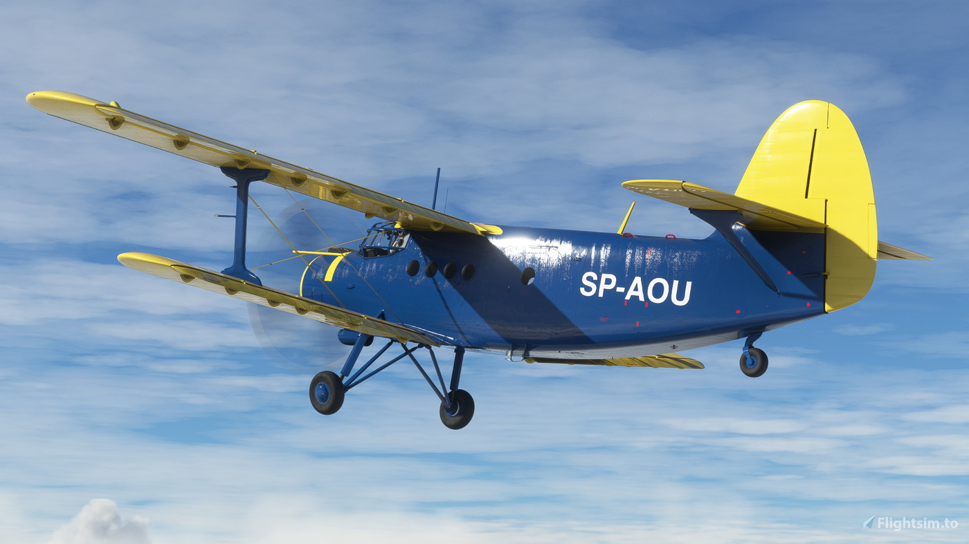 [SP-AOU] incl. Polish Cockpit ATS / Asobo AN-2 for Microsoft Flight ...