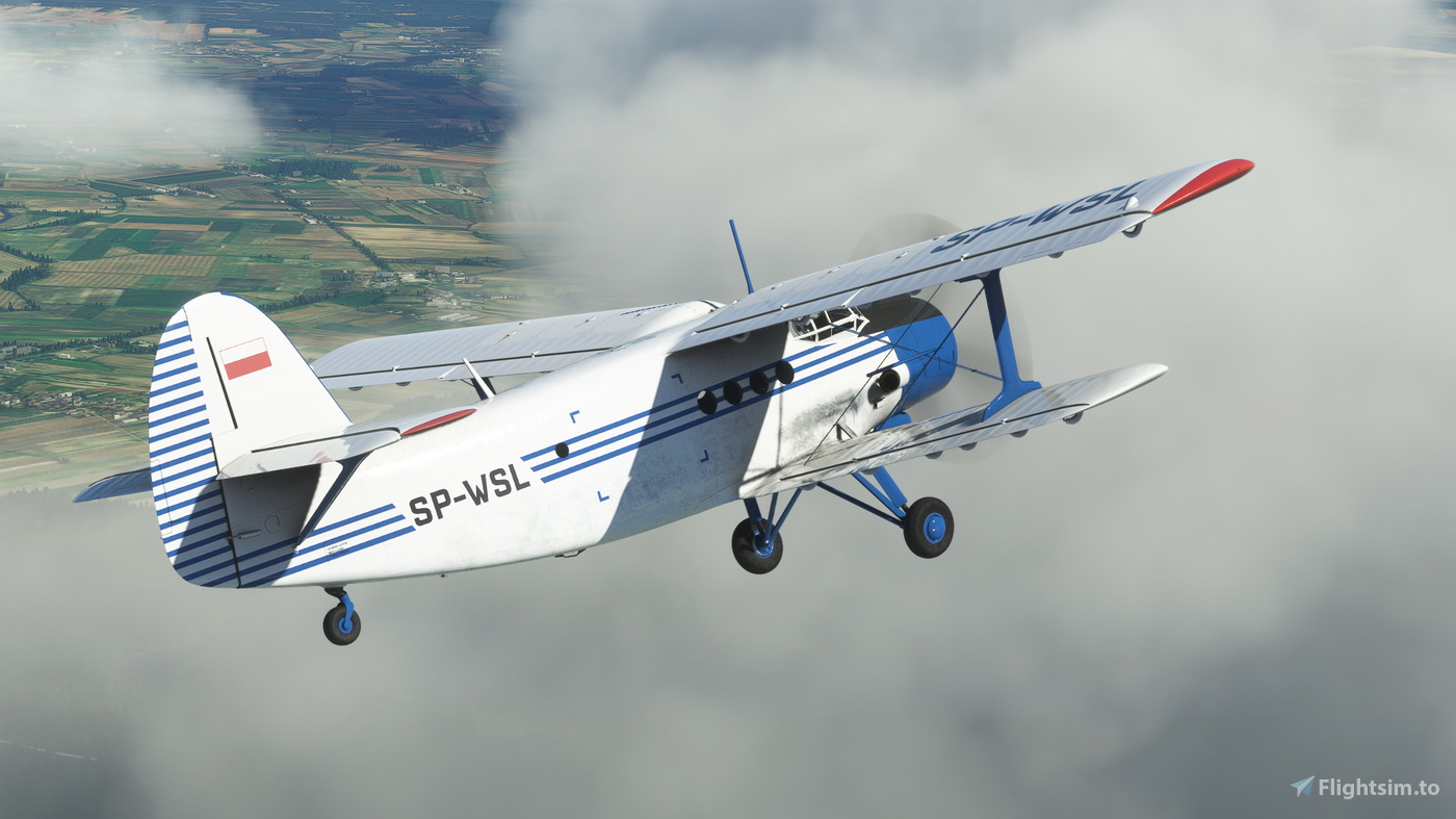 [SP-WSL] incl. Polish Cockpit ATS / Asobo AN-2 for Microsoft Flight ...