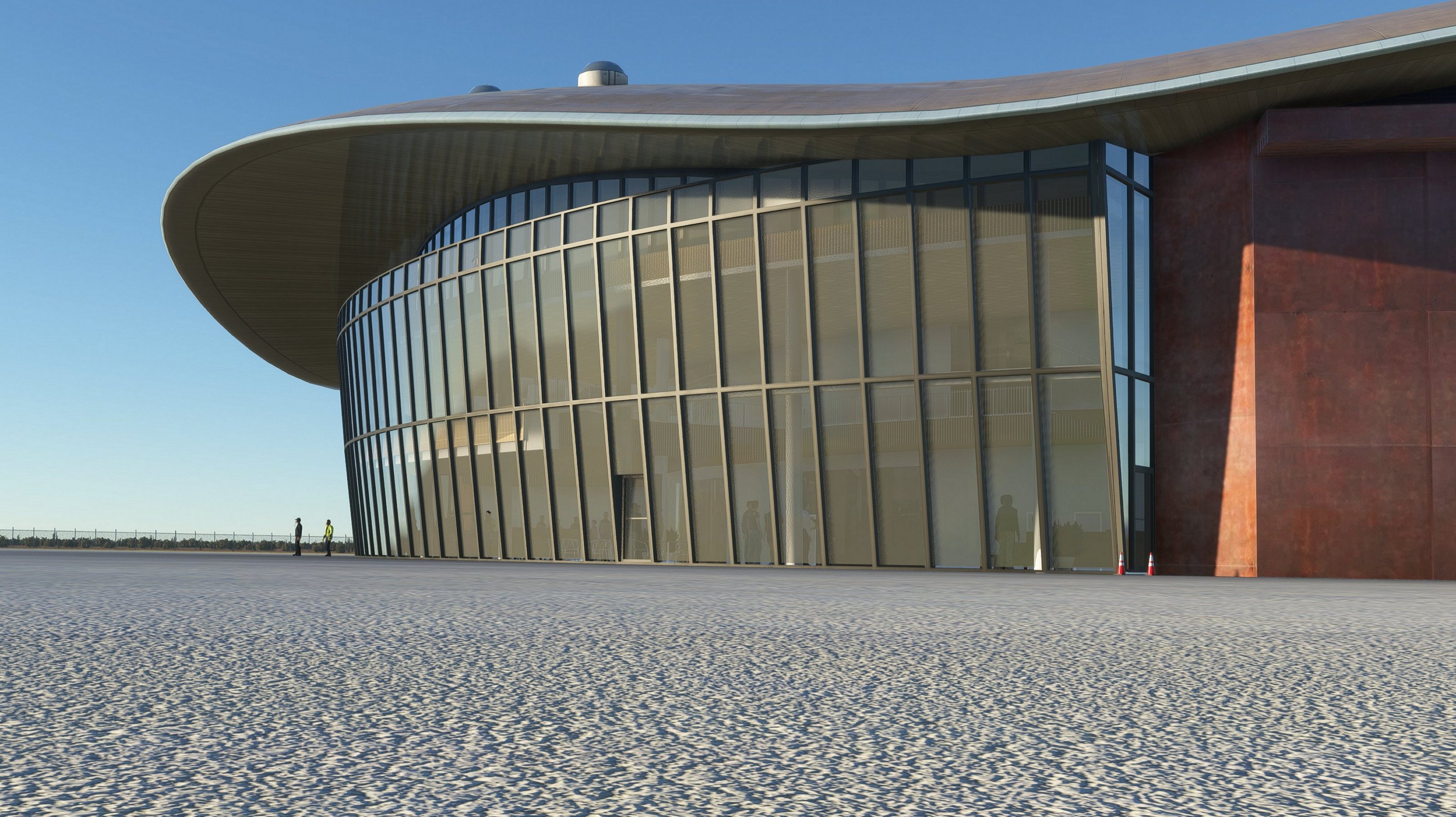 UK2000 Scenery - Spaceport America for Microsoft Flight Simulator | MSFS