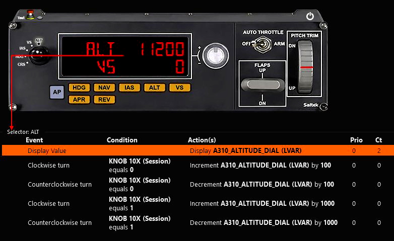 SPAD.neXt Airbus A310 Saitek Panels Profile for Microsoft Flight ...