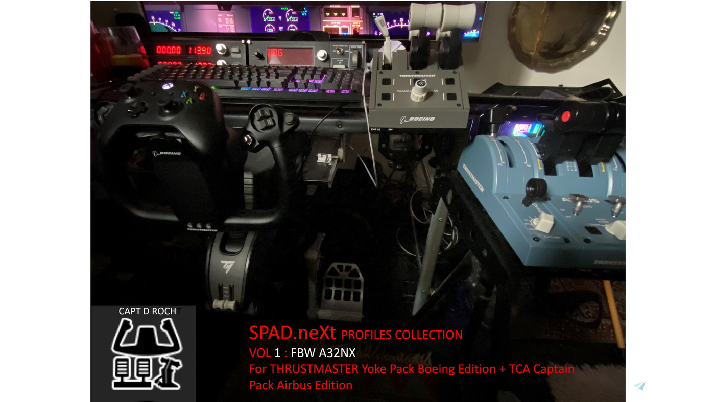 SPAD.neXt PROFILES COLLECTION VOL 1 : FBW A32NX for Microsoft Flight ...
