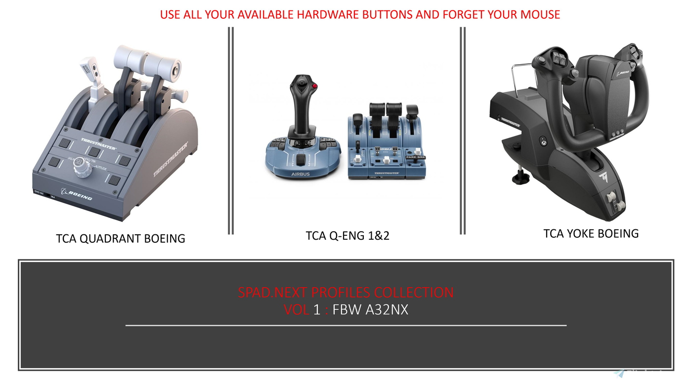 SPAD.neXt PROFILES COLLECTION VOL 1 : FBW A32NX for Microsoft Flight ...