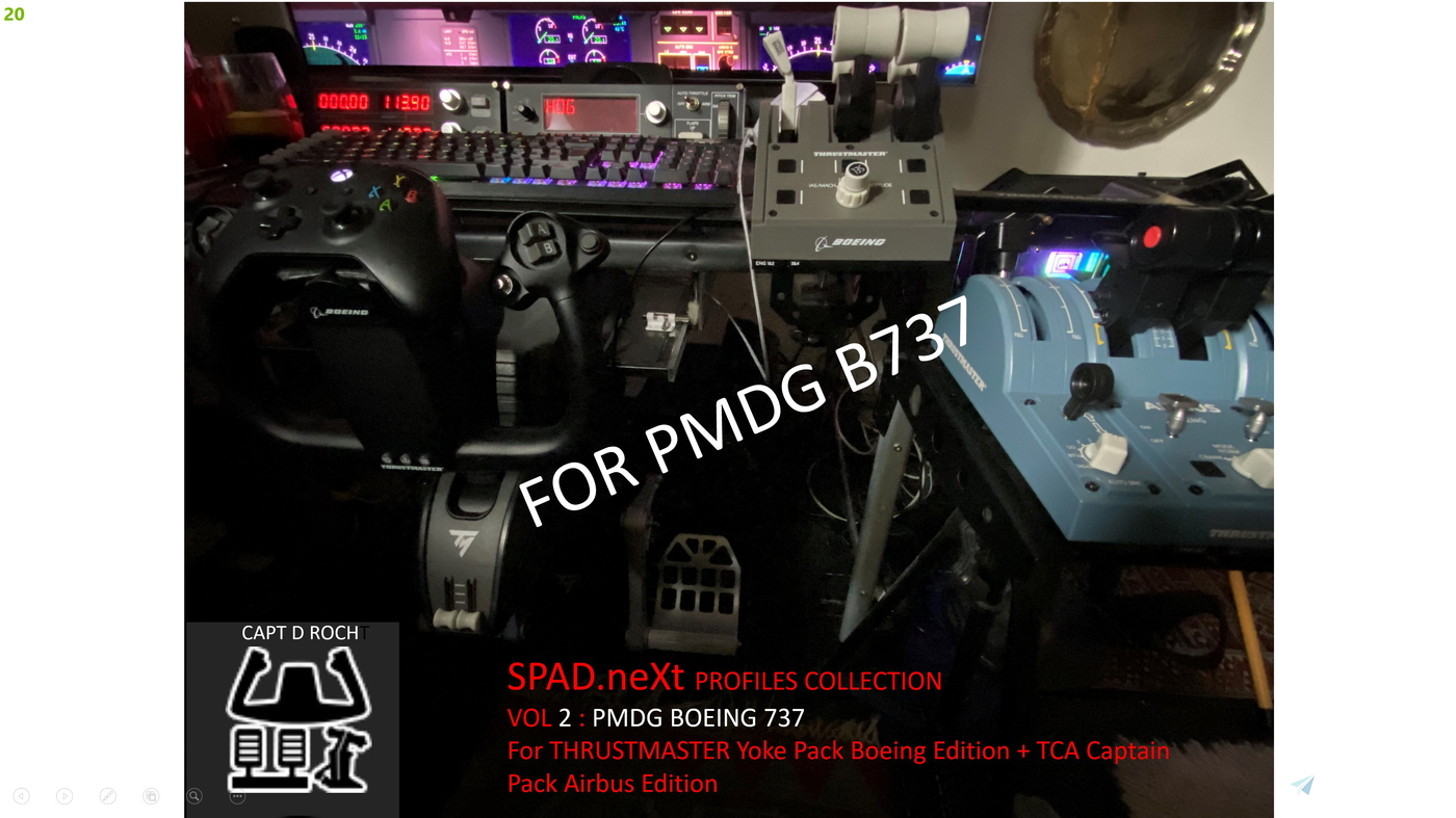 SPAD.neXt PROFILES COLLECTION VOL 2 : PMDG B737 for Microsoft Flight ...