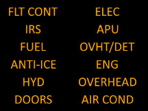 SPAD.neXt FIP PMDG 737 Warnings gauge for Microsoft Flight Simulator | MSFS