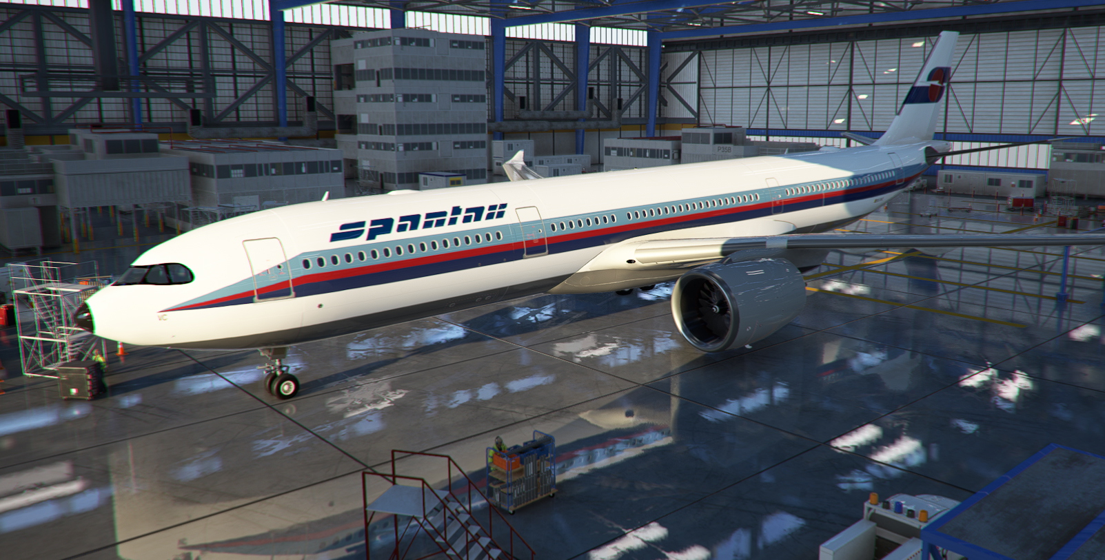 Spantax Airbus A330-900 for Microsoft Flight Simulator | MSFS