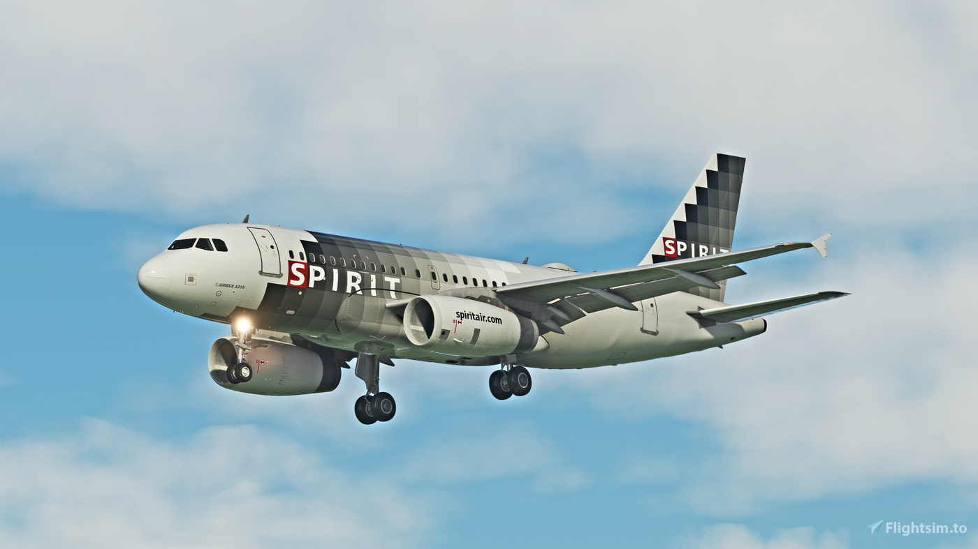 Spirit "Checkers" [8K] - LatinVFR A319 for Microsoft Flight Simulator ...