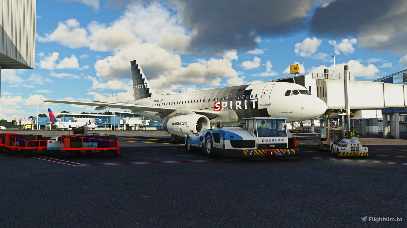 Spirit "Checkers" [8K] - LatinVFR A319 for Microsoft Flight Simulator ...