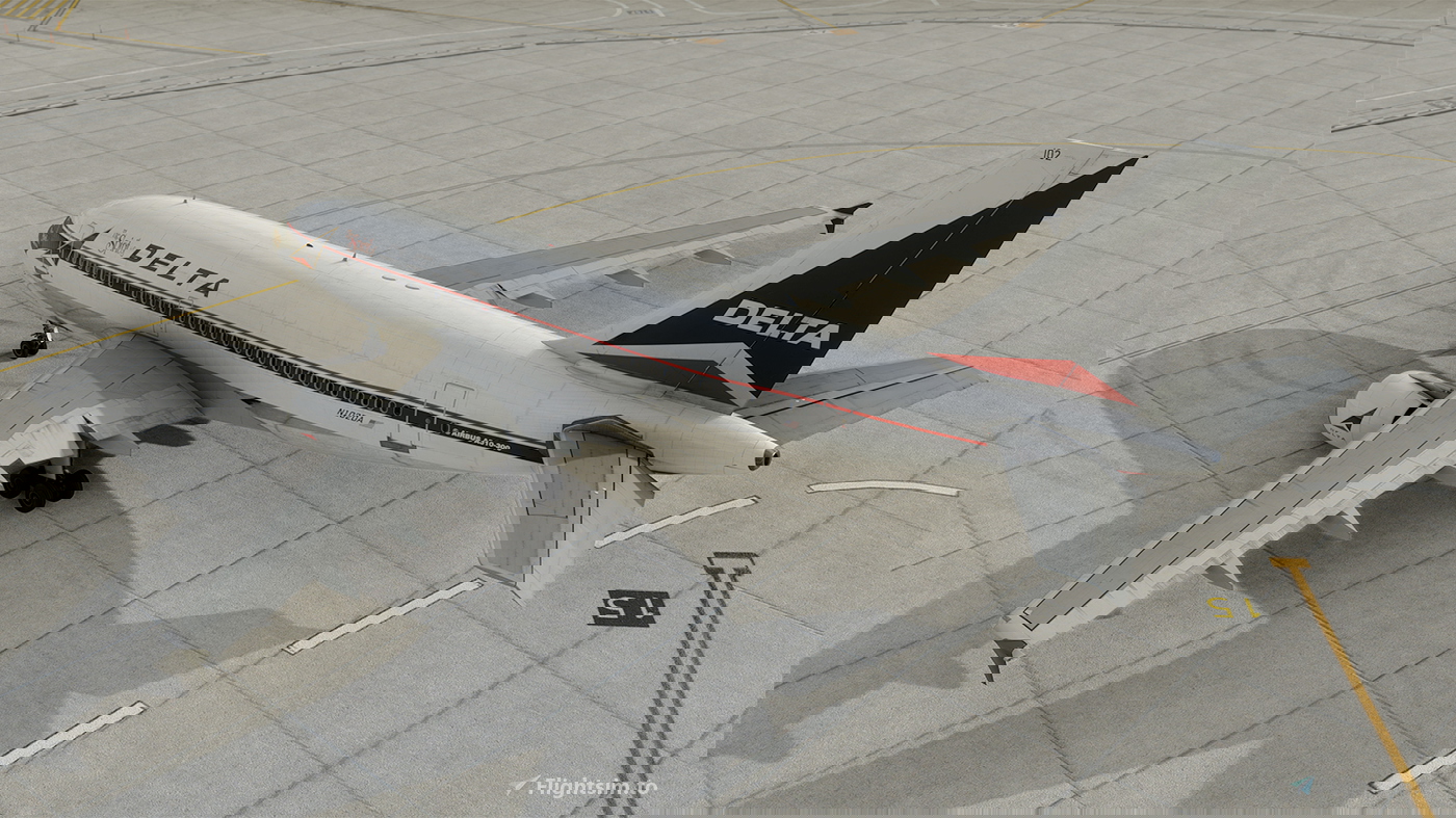 Spirit of Delta Airbus A310 N102DA 8K for Microsoft Flight Simulator | MSFS