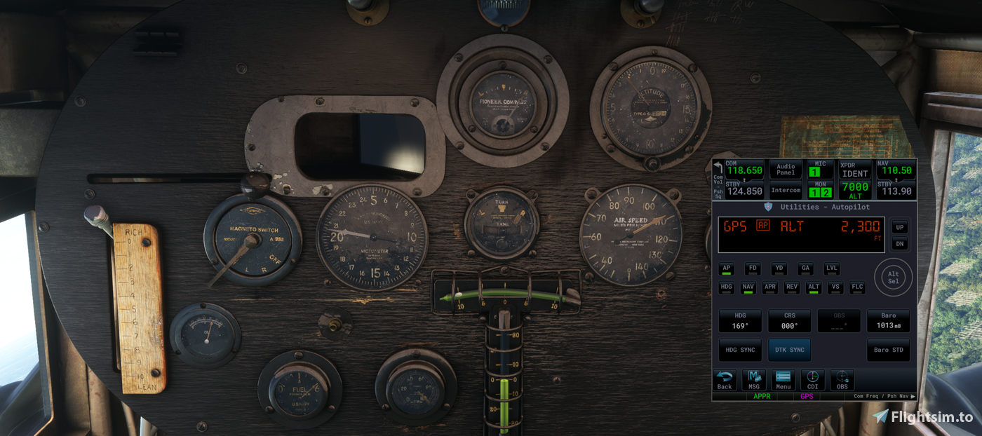 Spirit of St. Louis - Ryan NYP -Autopilot Mod for Microsoft Flight ...
