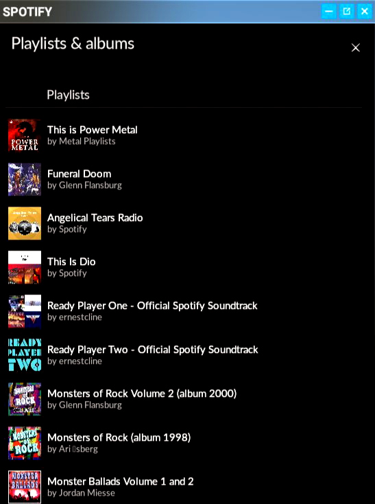 Spotify Panel for Microsoft Flight Simulator | MSFS