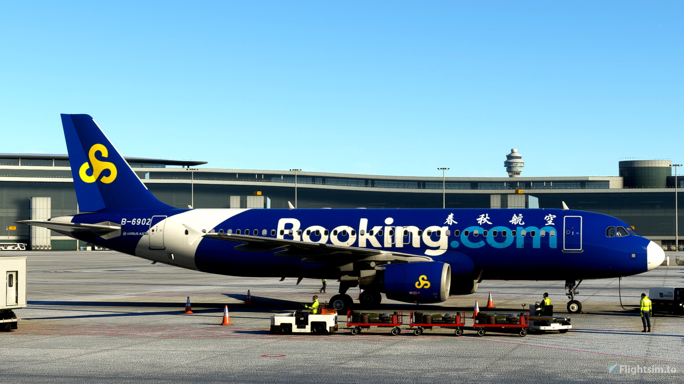 Spring Airlines Special Paint B-6902 "Booking" for Microsoft Flight ...