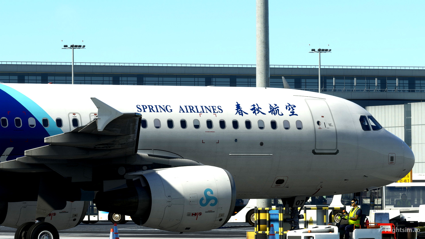 Spring Airlines Special Paint B-1807 "FairLink" for Microsoft Flight ...