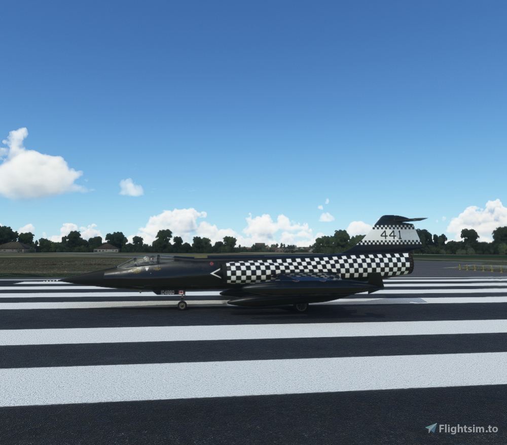 SSW CF-104_CHECKERBIRD_104880 for Microsoft Flight Simulator | MSFS