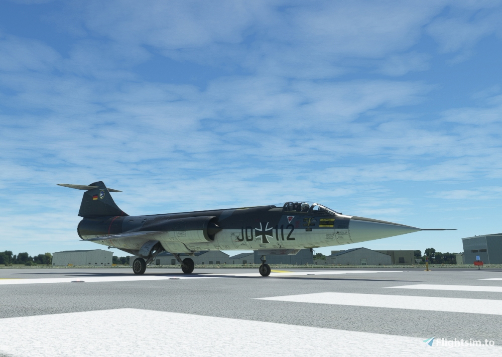 SSW F-104G GAF JG74 JD+112 for Microsoft Flight Simulator | MSFS