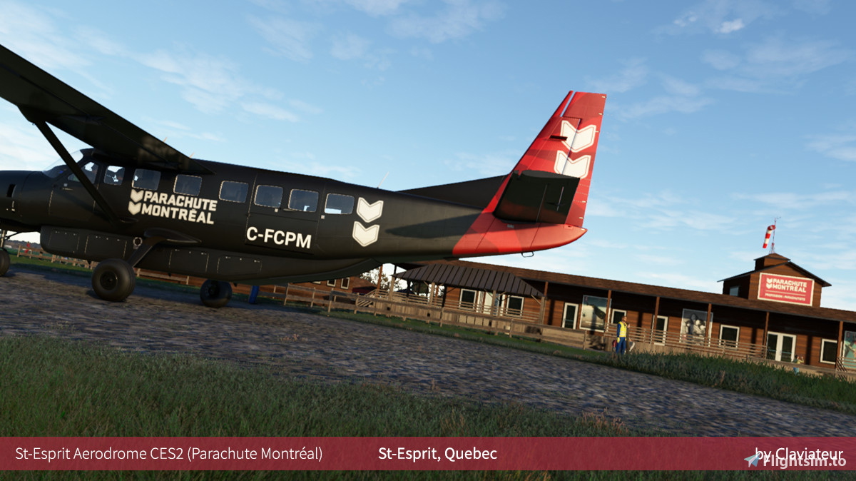 St-Esprit Airport CES2 (Parachute Montréal) for Microsoft Flight ...
