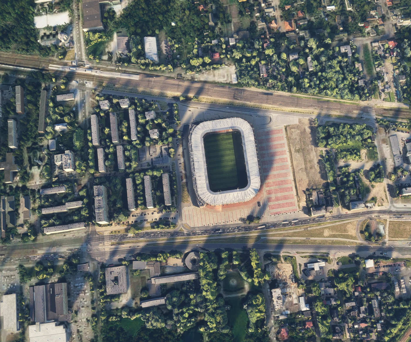Stadion Widzewa Łódź - Poland for Microsoft Flight Simulator | MSFS