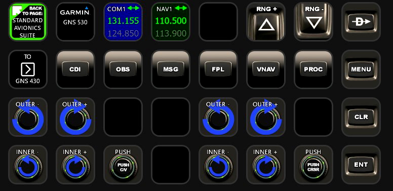 Standard Avionics Suite for StreamDeck XL & PLUS for Microsoft Flight ...