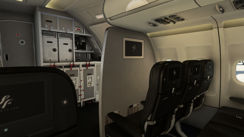 [STARFLYER] 8K livery w/Cabin | IFE system onboard | 4K available for ...