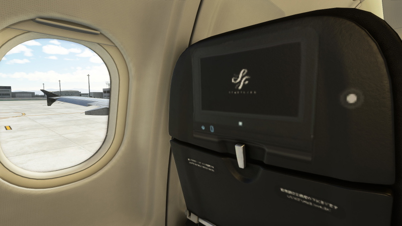 [STARFLYER] 8K livery w/Cabin | IFE system onboard | 4K available for ...