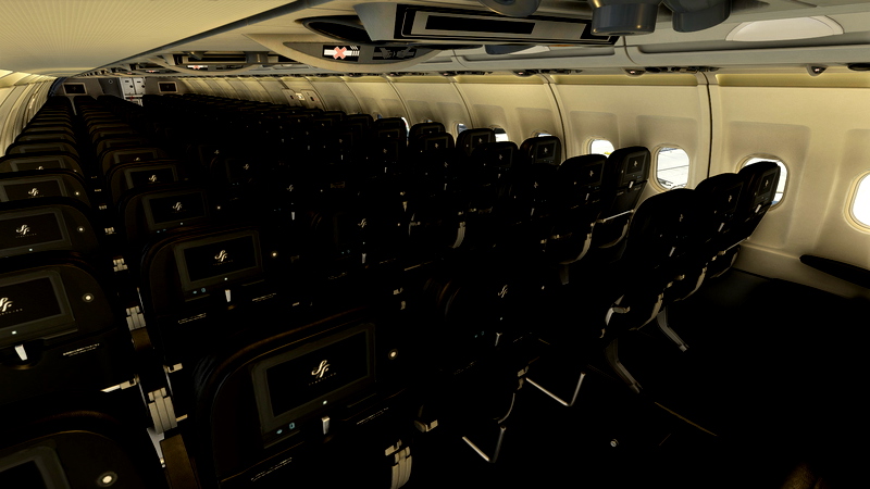 [STARFLYER] 8K livery w/Cabin | IFE system onboard | 4K available for ...