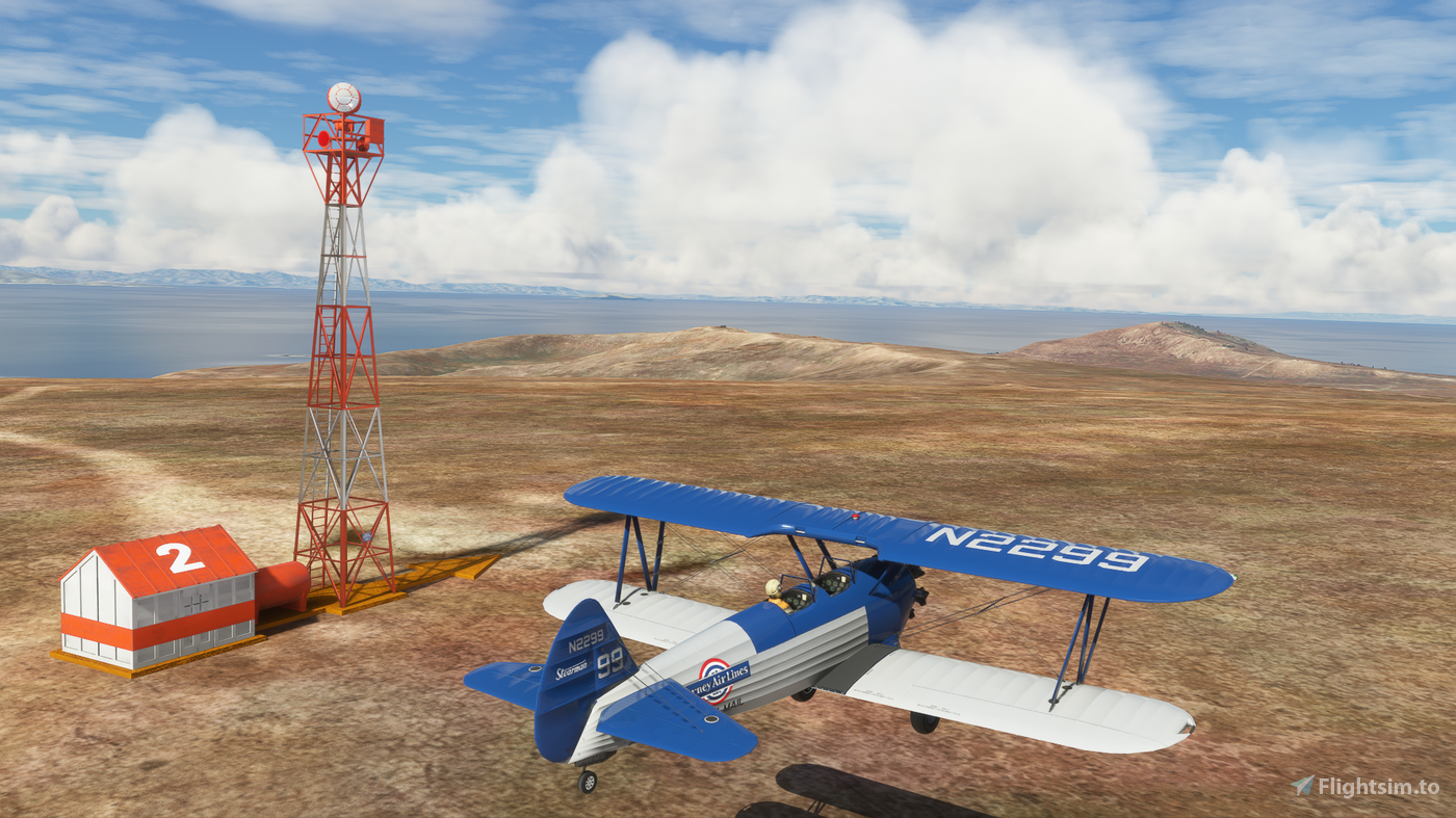 Stearman PT-17 Varney Air Mail for Microsoft Flight Simulator | MSFS
