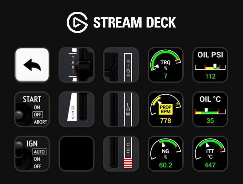 Stream Deck 15-Button AAO Profile for Daher TBM 930 for Microsoft ...
