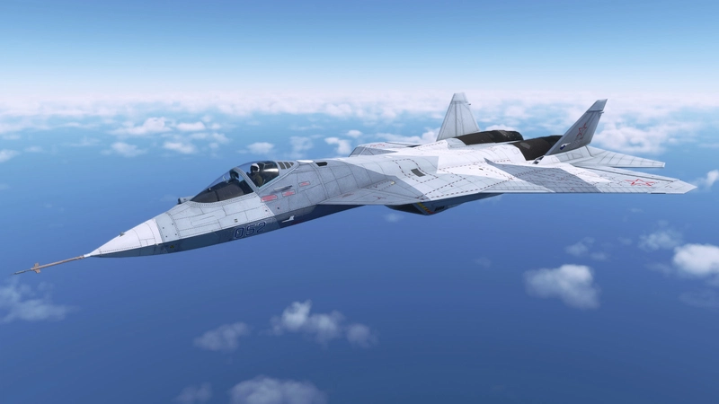 Sukhoi Su-57 prototype T-50 for Microsoft Flight Simulator | MSFS
