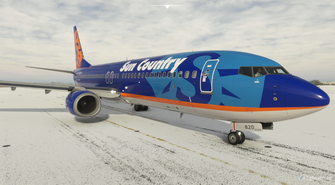 Sun Country N820SY SSW PMDG 737-800 4K w/ PMDG Config for Microsoft ...