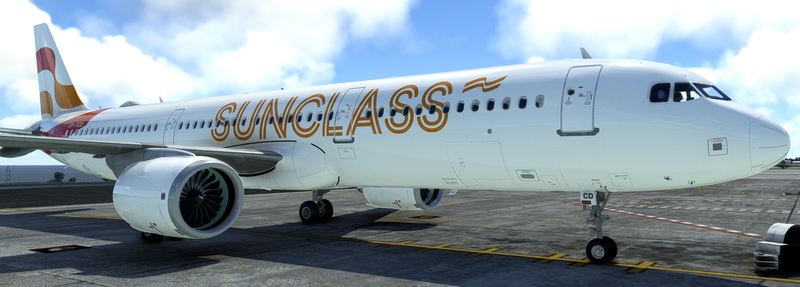 SUNCLASS AIRLINES OY-TCD - LatinVFR A321neo PW for Microsoft Flight ...