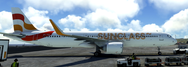 SUNCLASS AIRLINES OY-TCD - LatinVFR A321neo PW for Microsoft Flight ...
