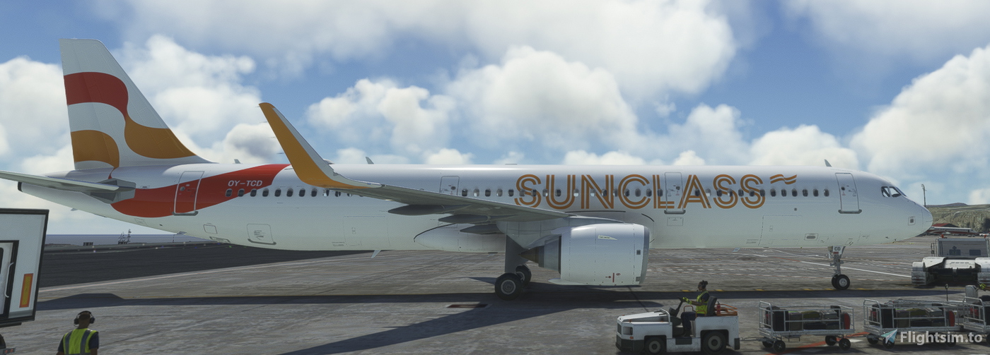 SUNCLASS AIRLINES OY-TCD - LatinVFR A321neo PW for Microsoft Flight ...