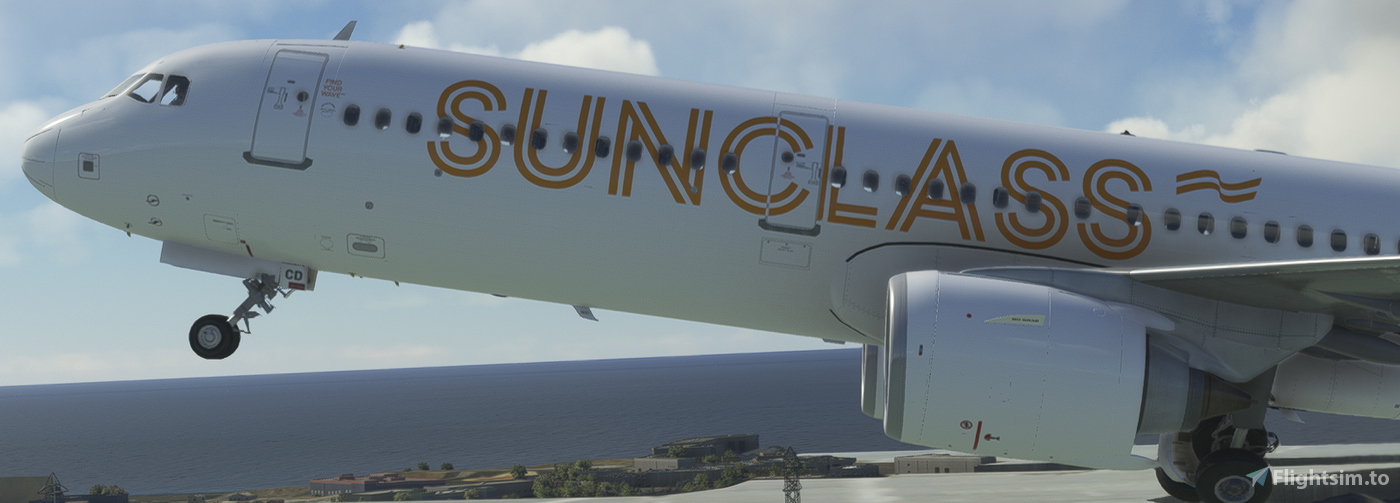 SUNCLASS AIRLINES OY-TCD - LatinVFR A321neo PW for Microsoft Flight ...