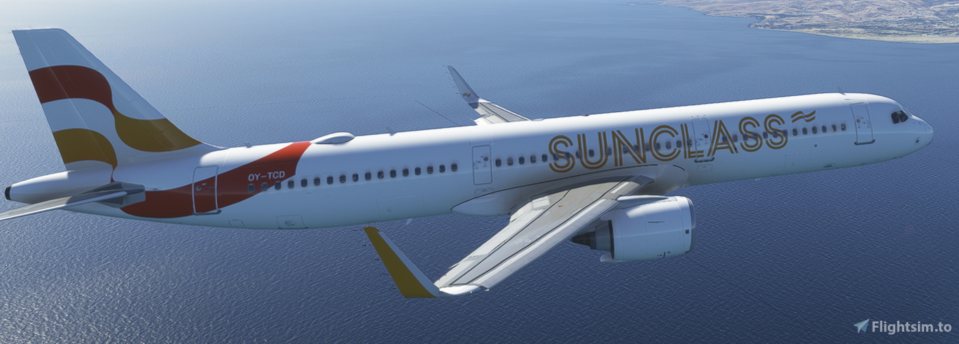 SUNCLASS AIRLINES OY-TCD - LatinVFR A321neo PW for Microsoft Flight ...