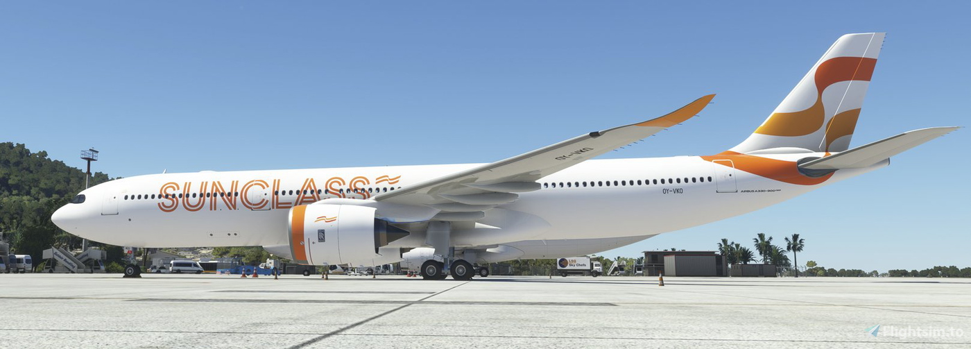 SUNCLASS AIRLINES OY-VKO 8K for Microsoft Flight Simulator | MSFS