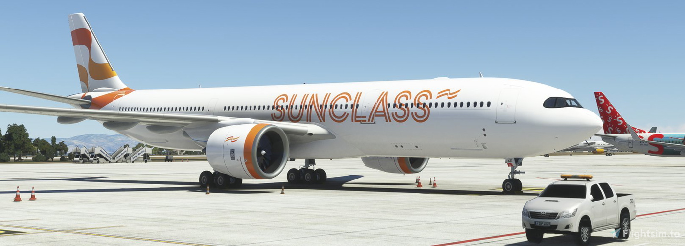 SUNCLASS AIRLINES OY-VKO 8K for Microsoft Flight Simulator | MSFS