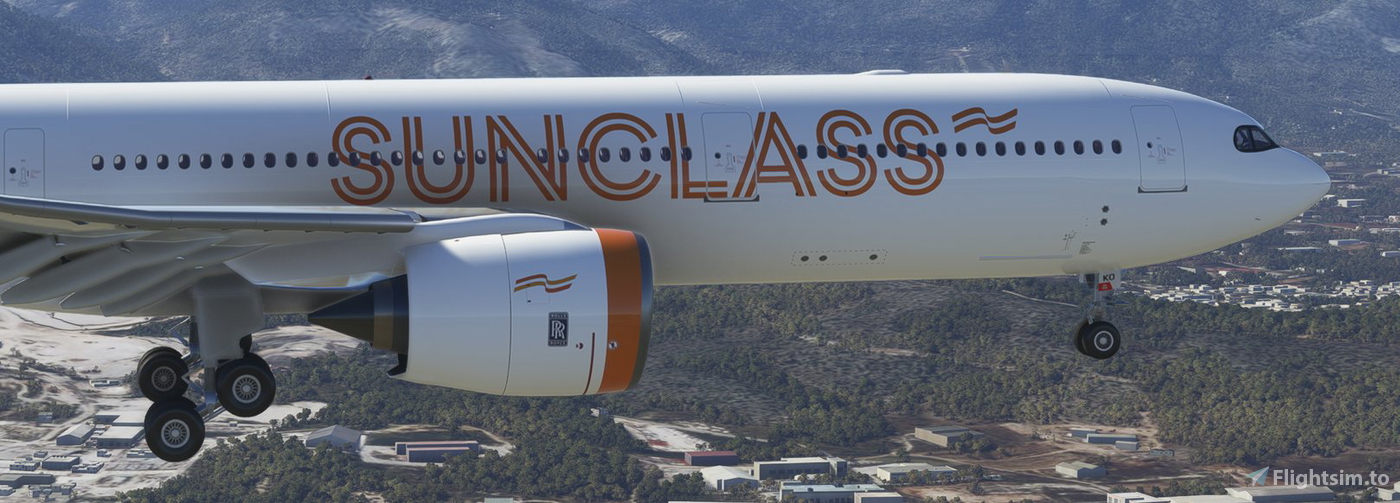 SUNCLASS AIRLINES OY-VKO 8K for Microsoft Flight Simulator | MSFS