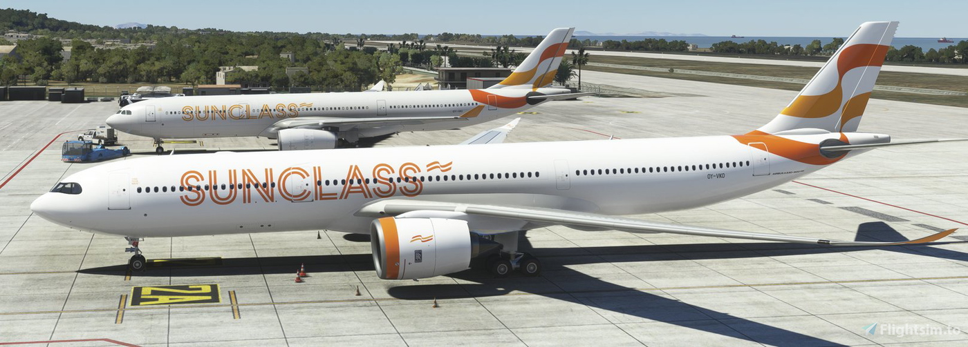 SUNCLASS AIRLINES OY-VKO 8K for Microsoft Flight Simulator | MSFS