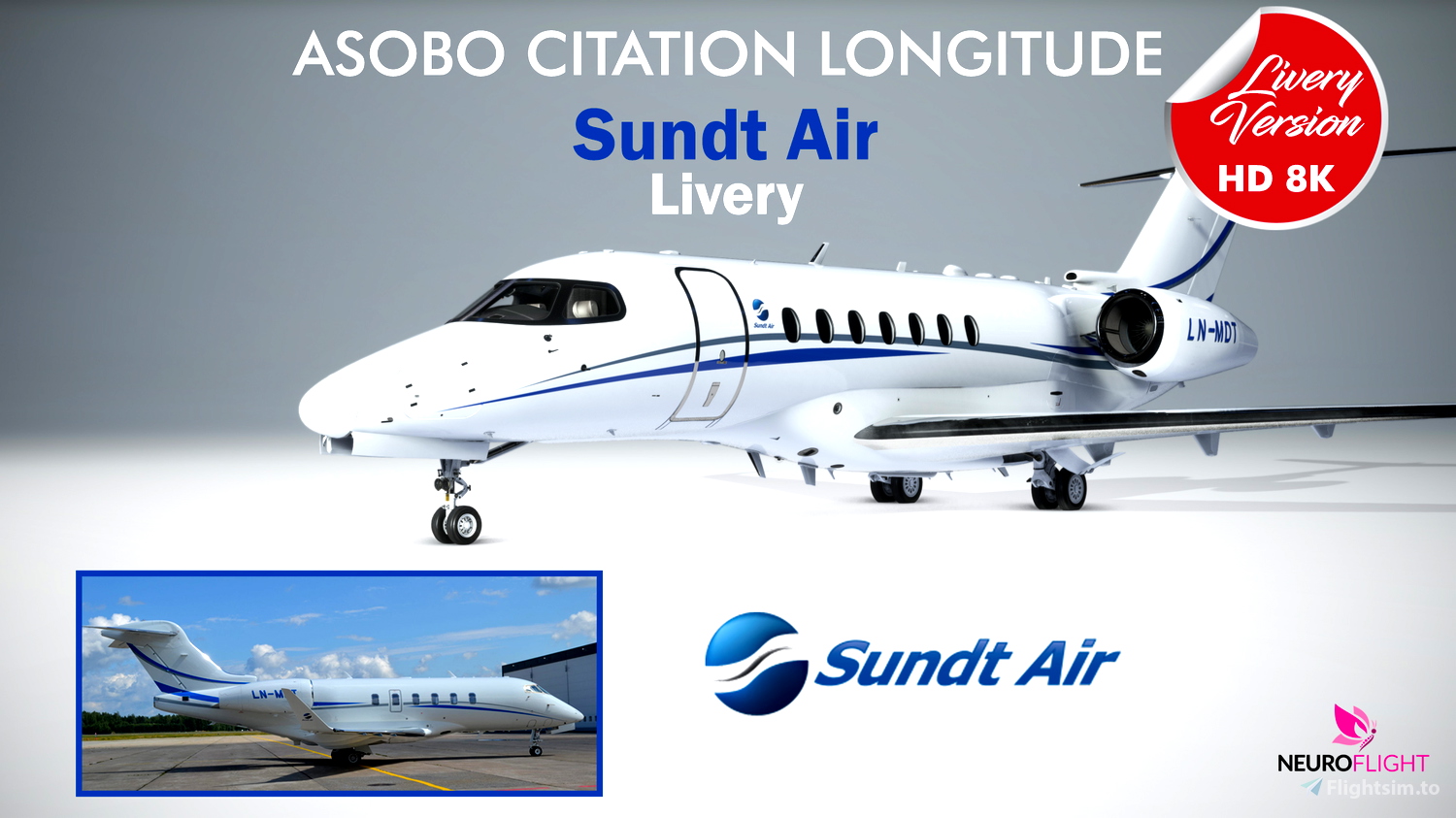 Liveries - Citation Longitude Add-Ons for Microsoft Flight Simulator ...