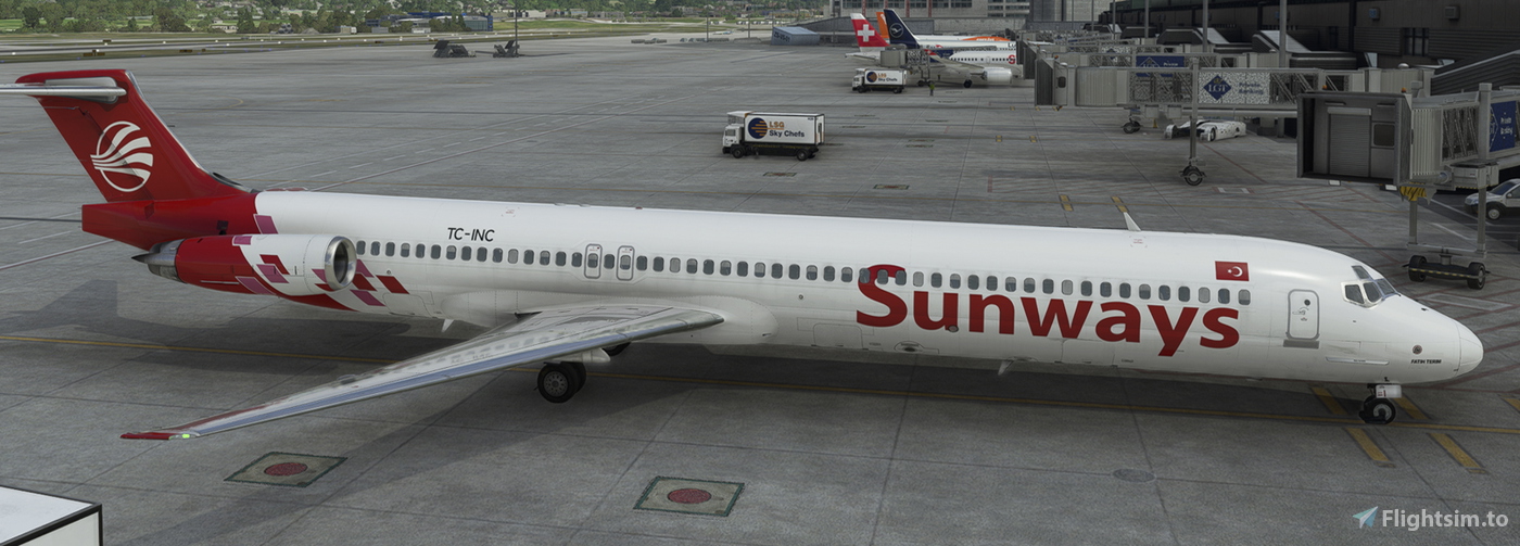 SUNWAYS TC-INC 8K for Microsoft Flight Simulator | MSFS