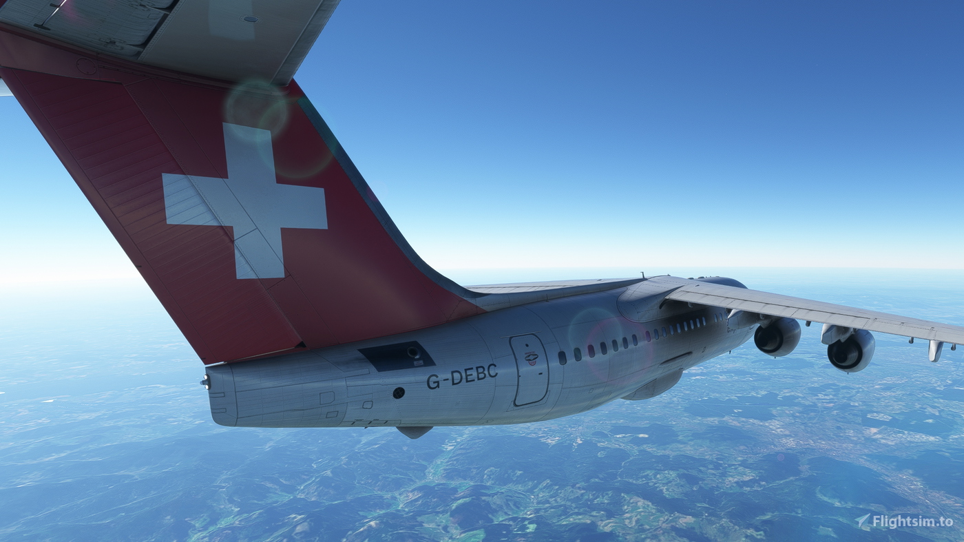 Swissair Express - JustFlight BAe 146-200 for Microsoft Flight ...