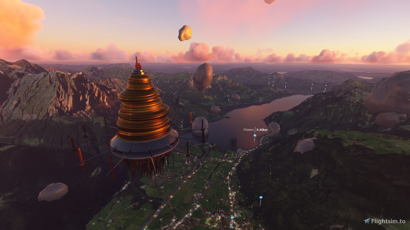 ⚔️ Sword Art Online 🔔 for Microsoft Flight Simulator | MSFS