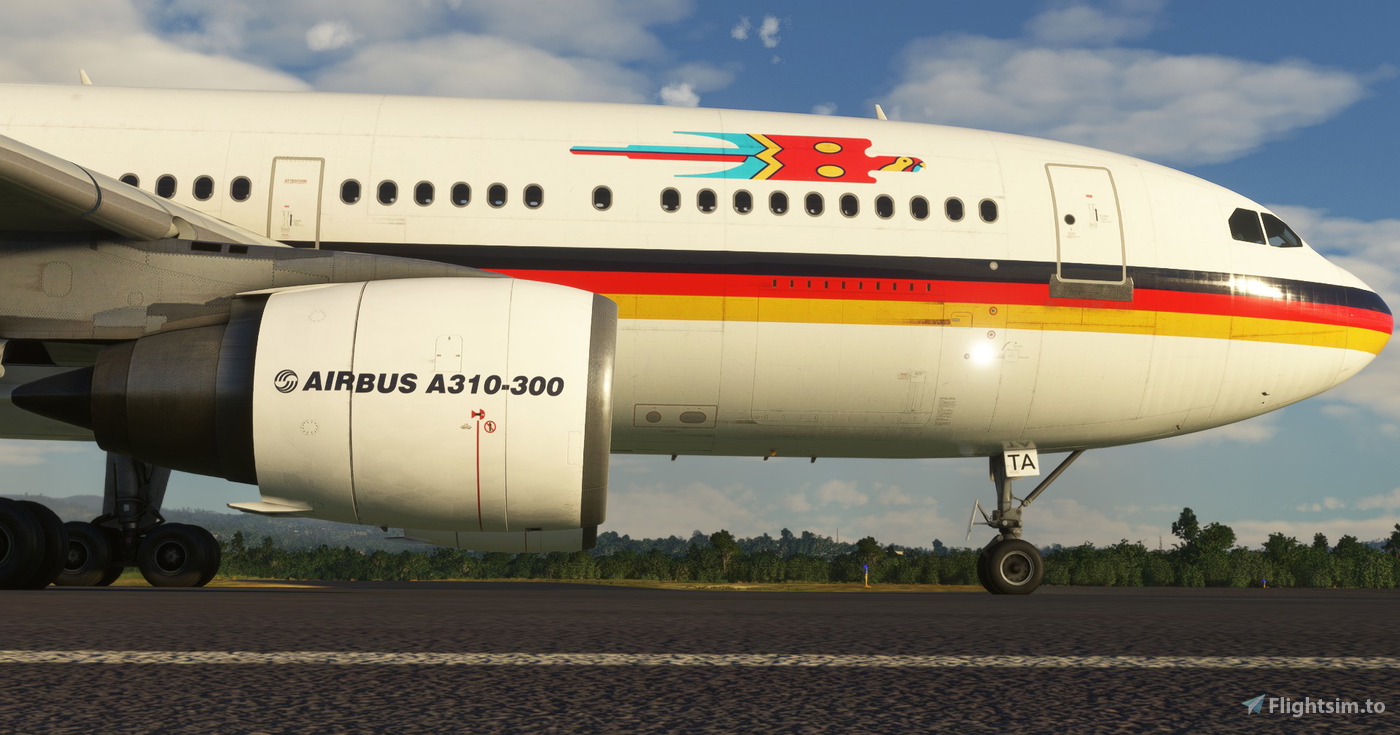 TACA "1966 livery" IniBuilds A310-300 for Microsoft Flight Simulator | MSFS