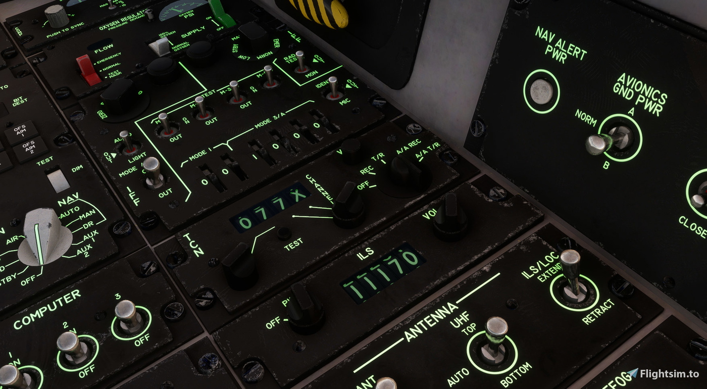 TACAN conversion sheet for VOR/ILS pro Microsoft Flight Simulator | MSFS