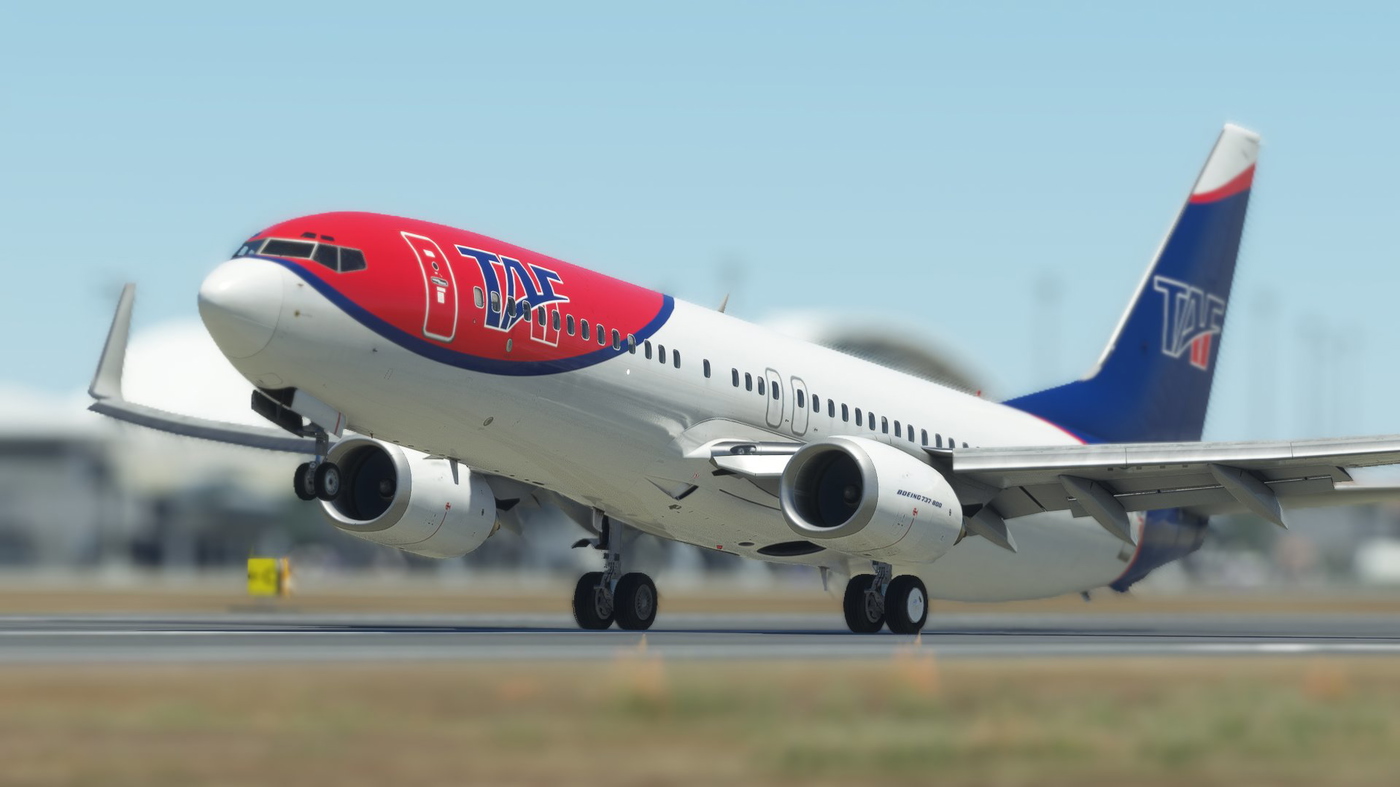 TAF 737-800 PR-MTI PMDG for Microsoft Flight Simulator | MSFS