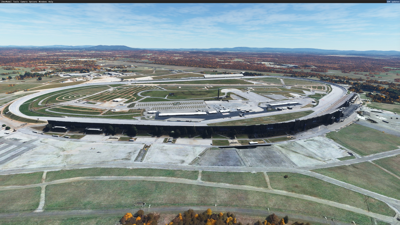 Talladega AL and Area Earth and Night Lights for Microsoft Flight ...