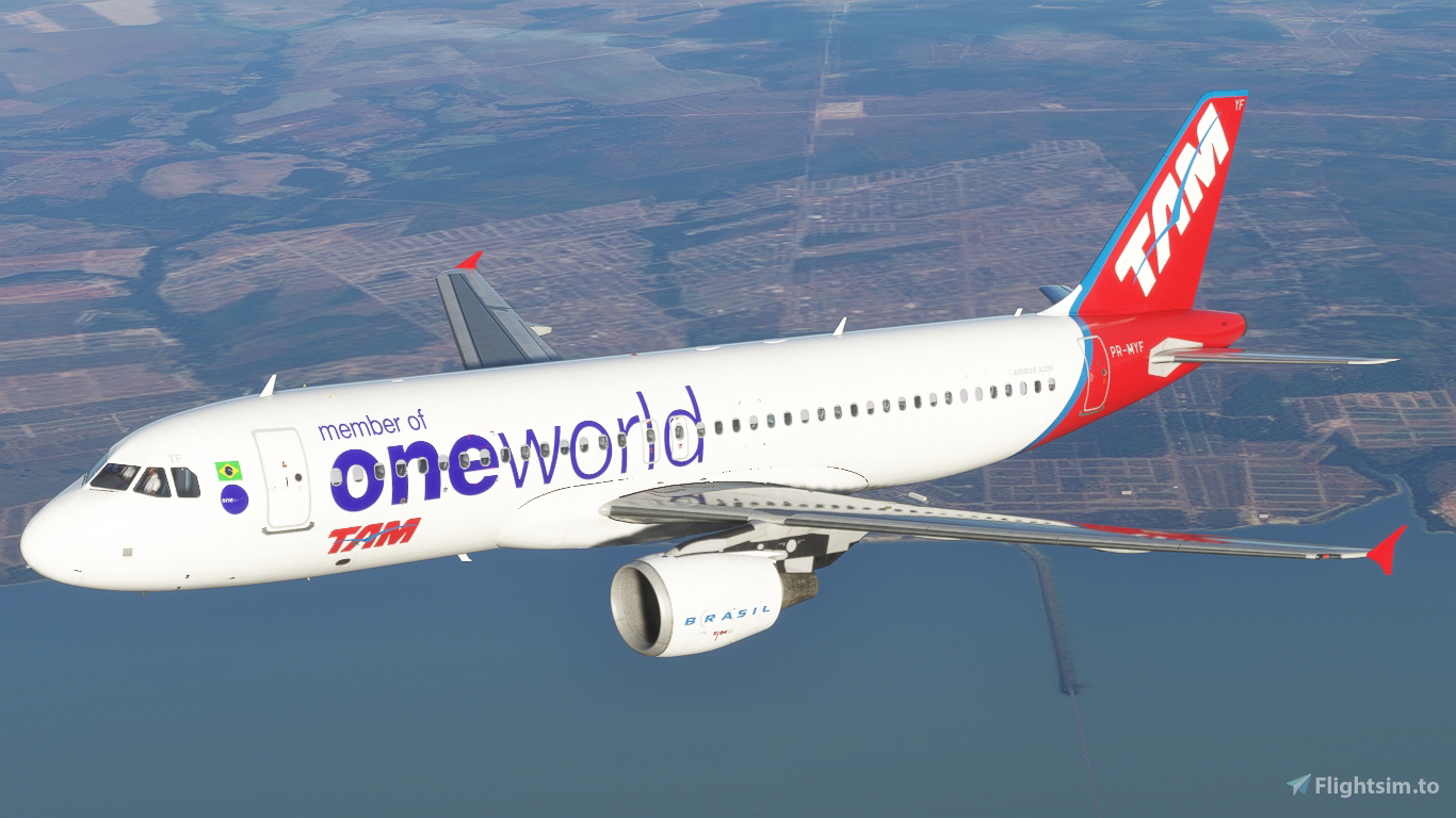 TAM Linhas Aéreas (oneworld) PR-MYF for Microsoft Flight Simulator | MSFS