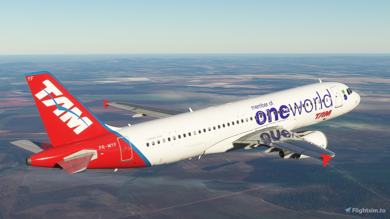 TAM Linhas Aéreas (oneworld) PR-MYF for Microsoft Flight Simulator | MSFS
