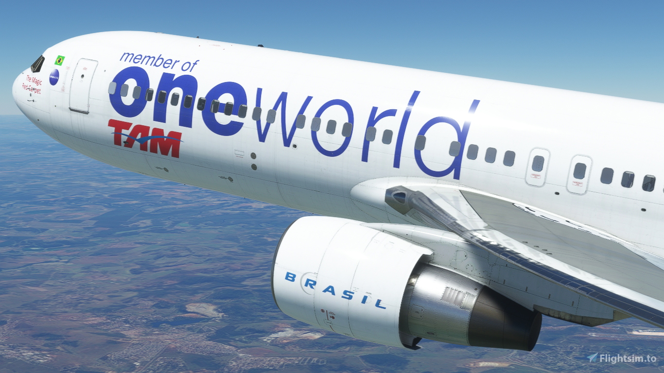 TAM Linhas Aéreas "oneworld" PT-MOC for Microsoft Flight Simulator | MSFS