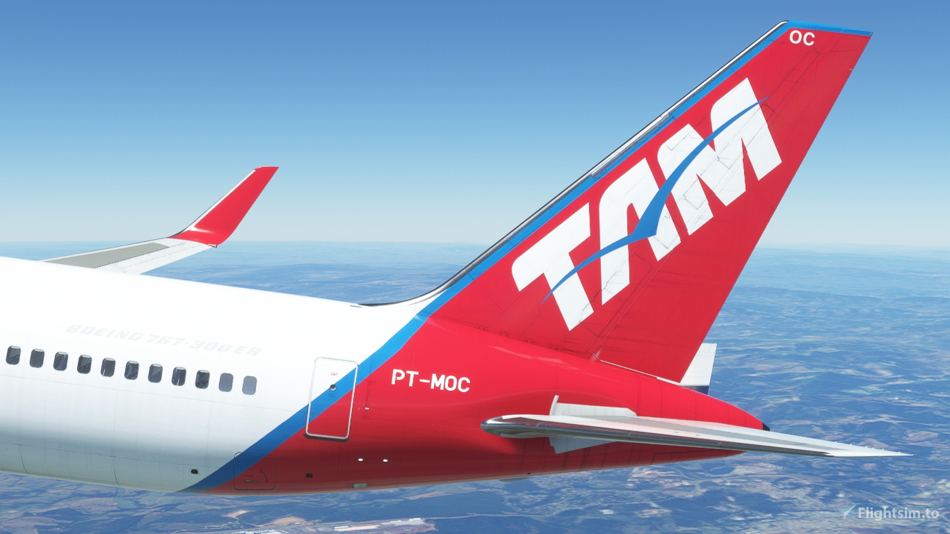 TAM Linhas Aéreas "oneworld" PT-MOC for Microsoft Flight Simulator | MSFS
